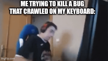 I hate bugs - Imgflip