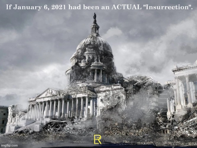 THIS is what happens in an 'Insurrection' for all you non-vets - Imgflip