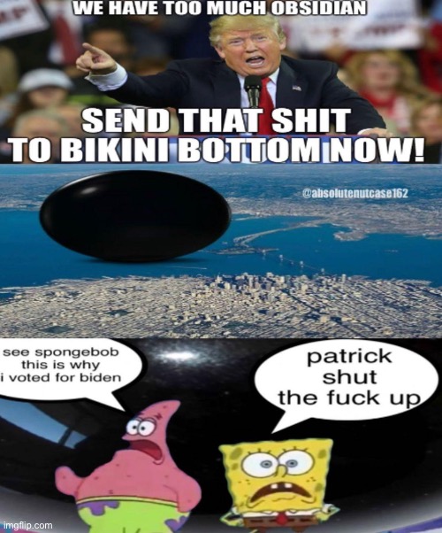 Too much obsidian - Imgflip