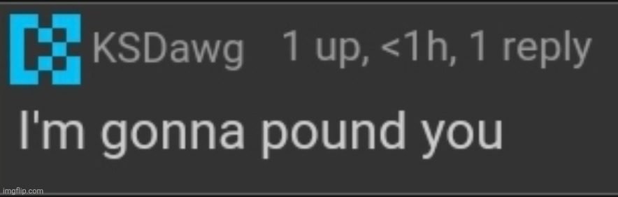 i'm gonna pound you - Imgflip