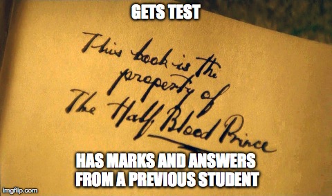 So I was taking my final today... - Imgflip