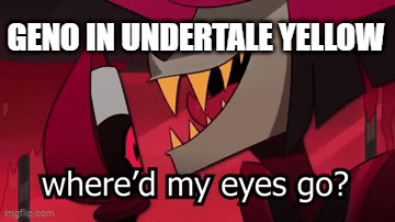 Undertale yellow when you fall off the geno path - Imgflip