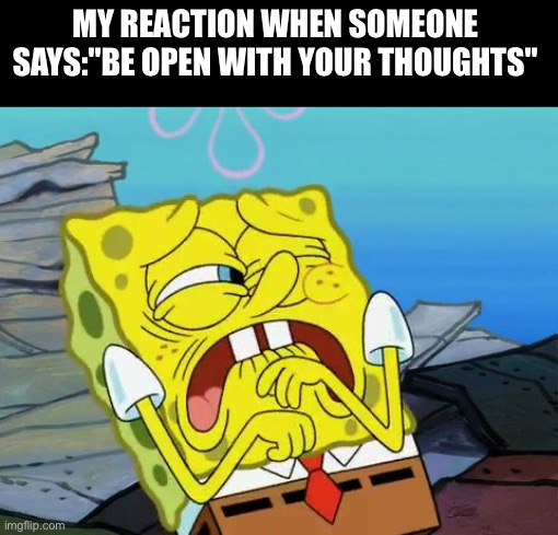 Cringing Spongebob - Imgflip