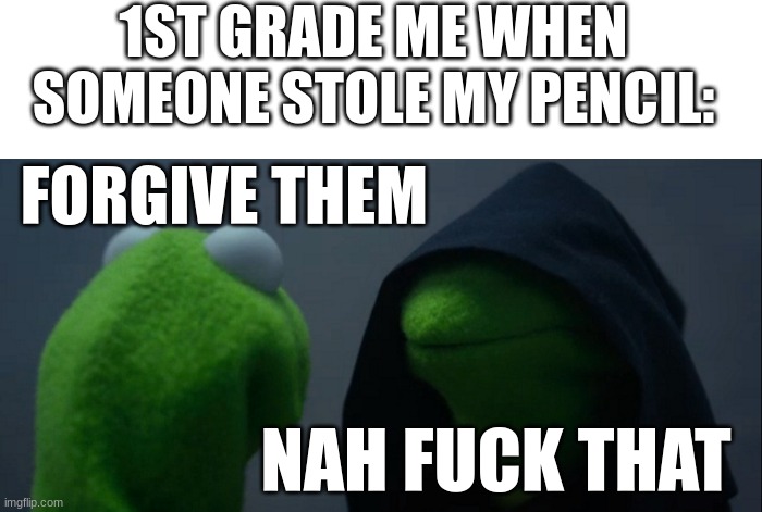 Evil Kermit Meme - Imgflip