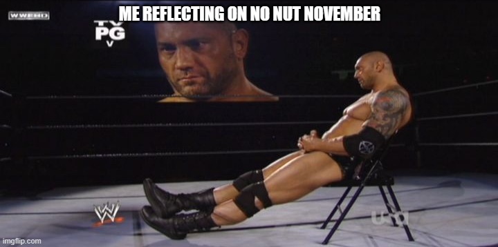 Batista Sitting On A Chair - Imgflip