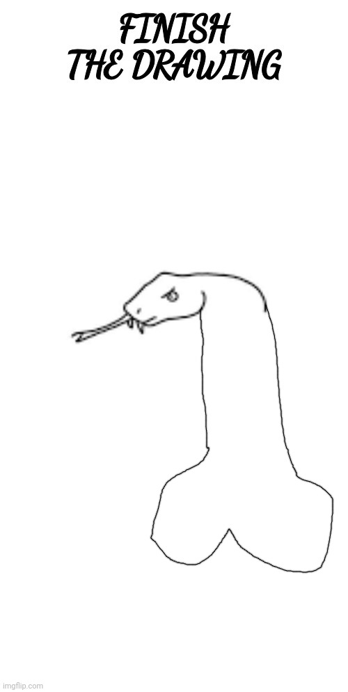 finish the drawing - Imgflip