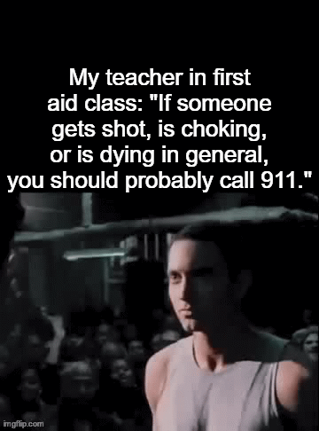 Eminem Rapping To Crowd - Gif Version - Imgflip