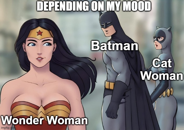 Distracted Boyfriend Batman - Imgflip