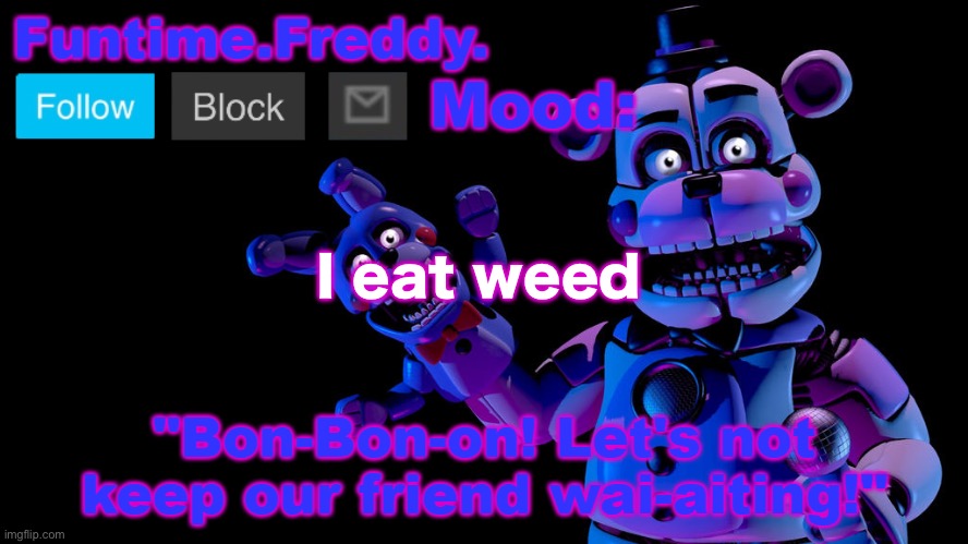 Funtime Freddy announcement - Imgflip