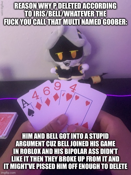 Ima send discord screeenshots as proof (Bell note: "I'm still pretty ...