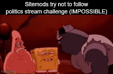 SpongeBob resisting the urge to - Imgflip