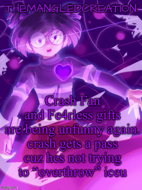 themangledcreation announcement template - Imgflip