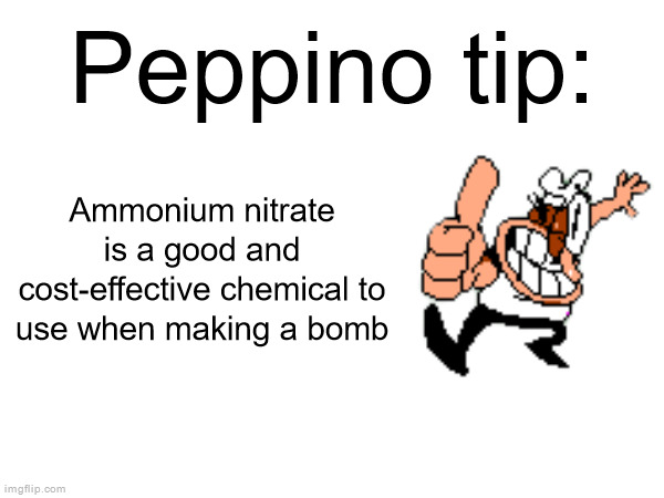 Peppino tip - Imgflip