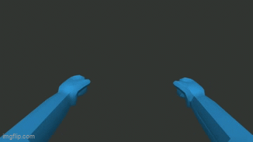 I'm working on a gameplay-like concept animation for blue man, how it ...