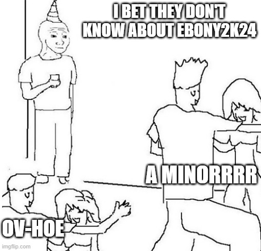 Guy in corner of party - Imgflip