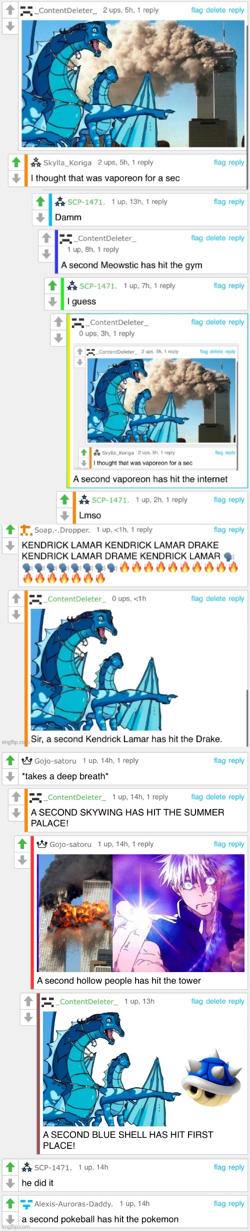 A second X has hit the Y ahh post part 2 (should we go further?) - Imgflip