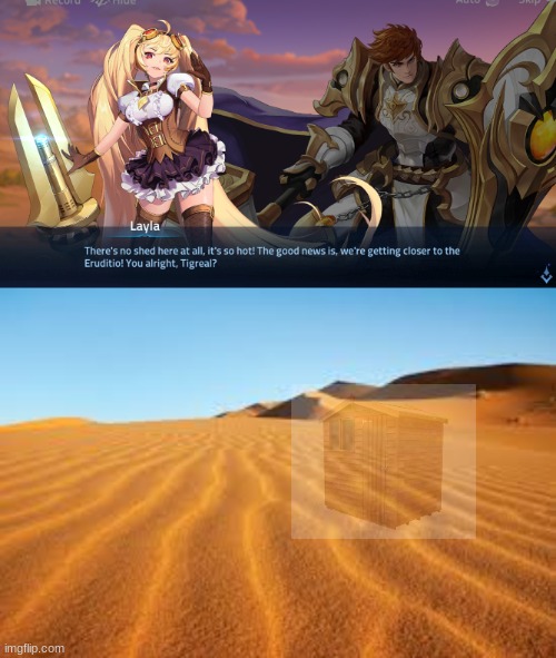 damn no shed :( [incredibly unfunny meme GO!!] - Imgflip