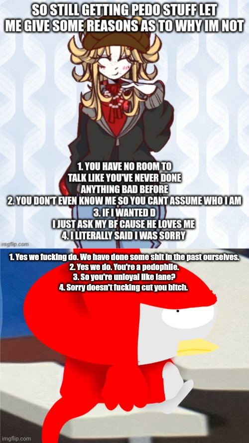 half ass apology - Imgflip