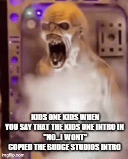 "nO thE bUdgE stEwdIOs IntrO cOpEEd thE kIds OnE IntrO" - Imgflip