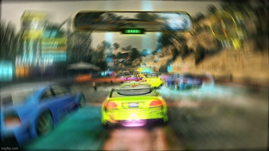 blur multiplayer be like: - Imgflip