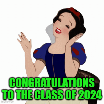 Snow White Applauds The Class Of 2024 - Imgflip