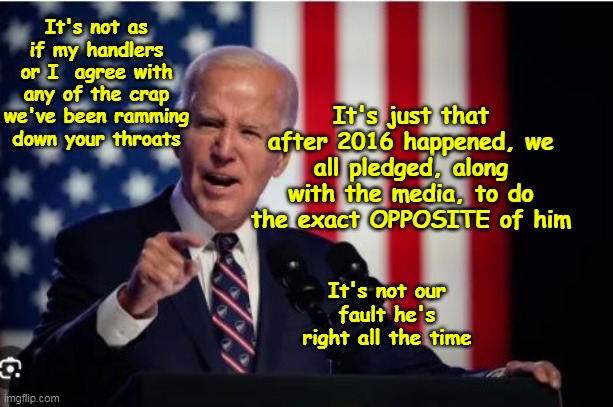 Not right or wrong, just OPPOSITE - Imgflip