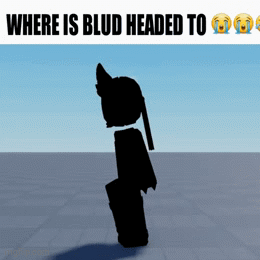where is blud going - Imgflip