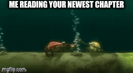 Me reading your newest chapter on Ao3 - Imgflip
