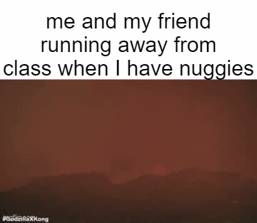 "DUDE. RUN!" - Imgflip