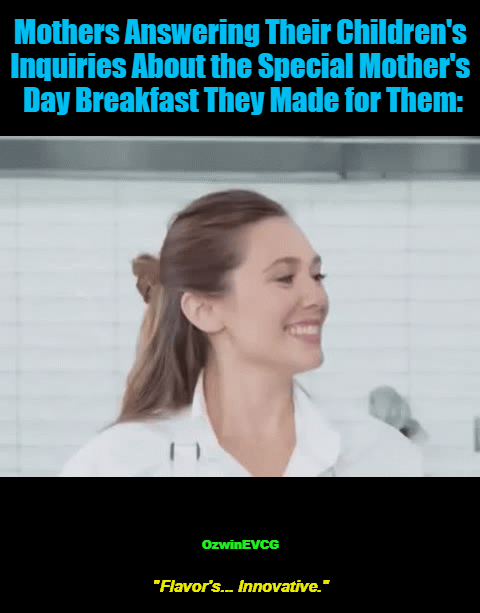 "Flavor's... Innovative." - Imgflip