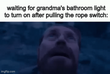 The bathroom light - Imgflip