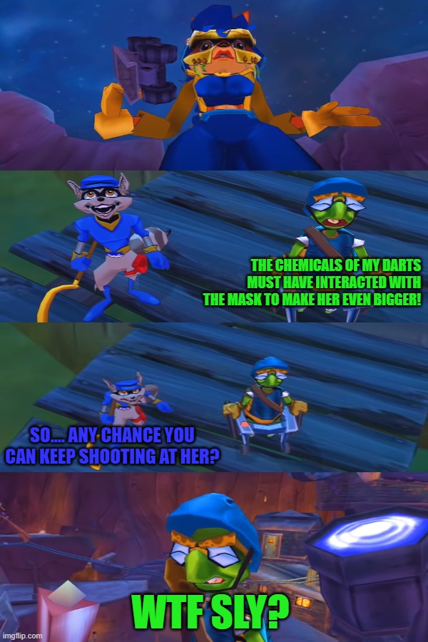 sly cooper and the gigantus carmelitas - Imgflip