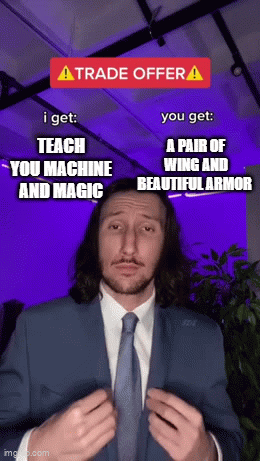 Trade offer meme Animated gif - Imgflip