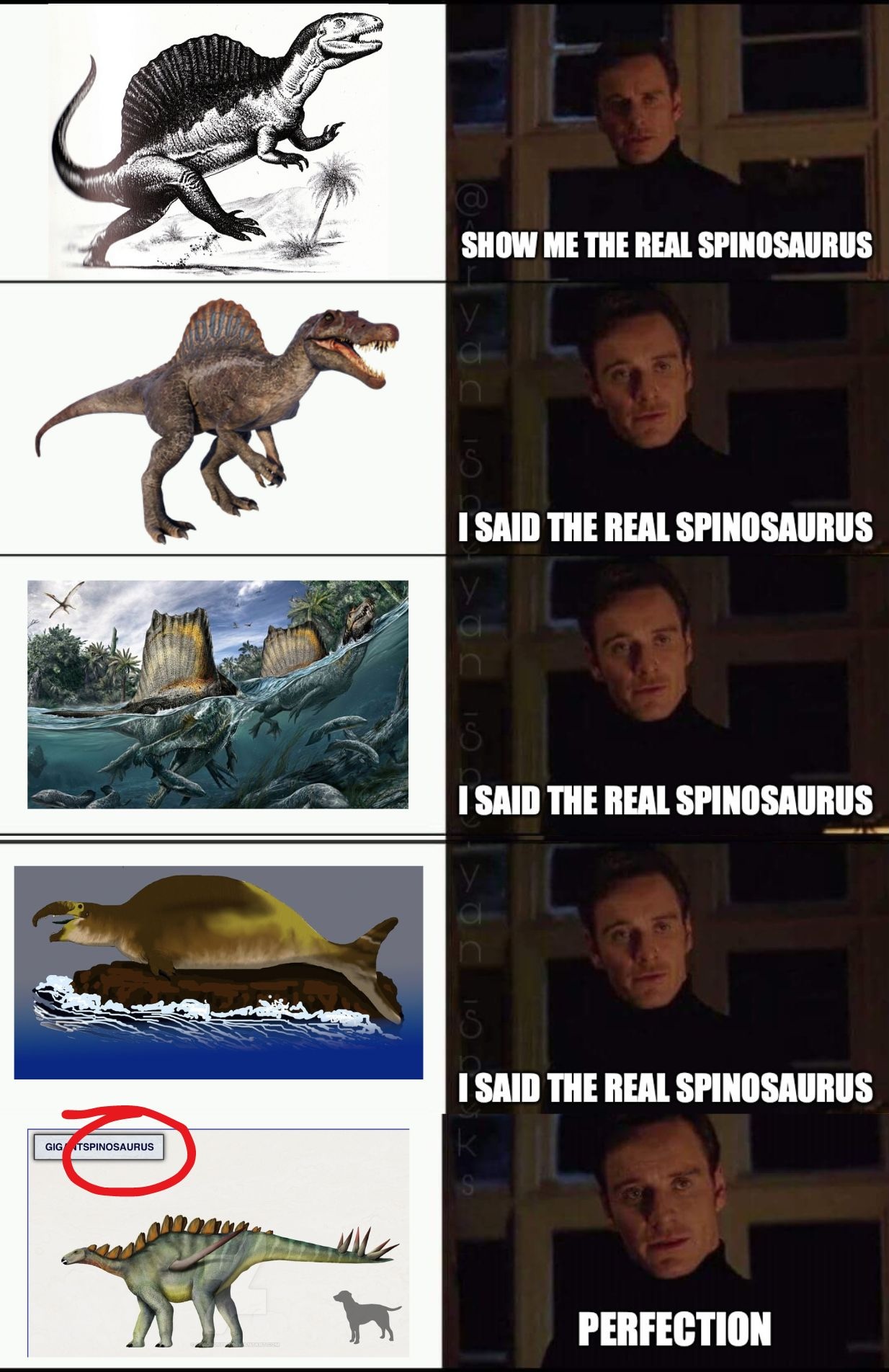 the real spinosaurus Blank Template - Imgflip
