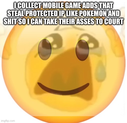 happy emoji on the outside, but crying on the inside - Imgflip