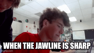 Sharp Jawline - Imgflip