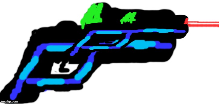 Futuristic gun - Imgflip