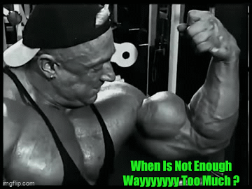 Too Much ? - Imgflip