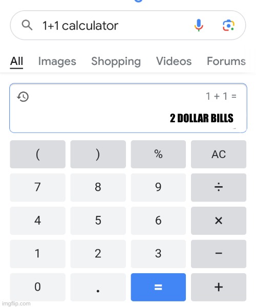 The One Plus One Answer Imgflip The One Plus One Answer Imgflip