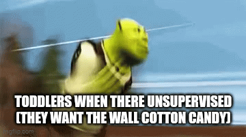 I LOVE wall cotton candy - Imgflip