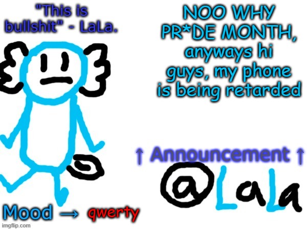 New another stupid lala temp version idfk - Imgflip
