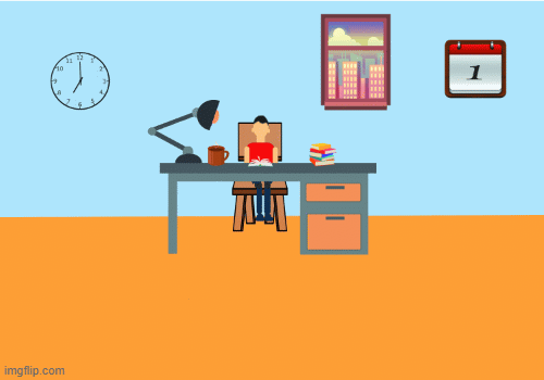 A boy studing in a table - Imgflip