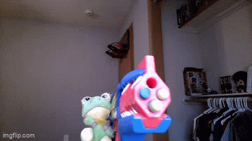 I never thought getting FROGGY a gun would go like this part5 - Imgflip