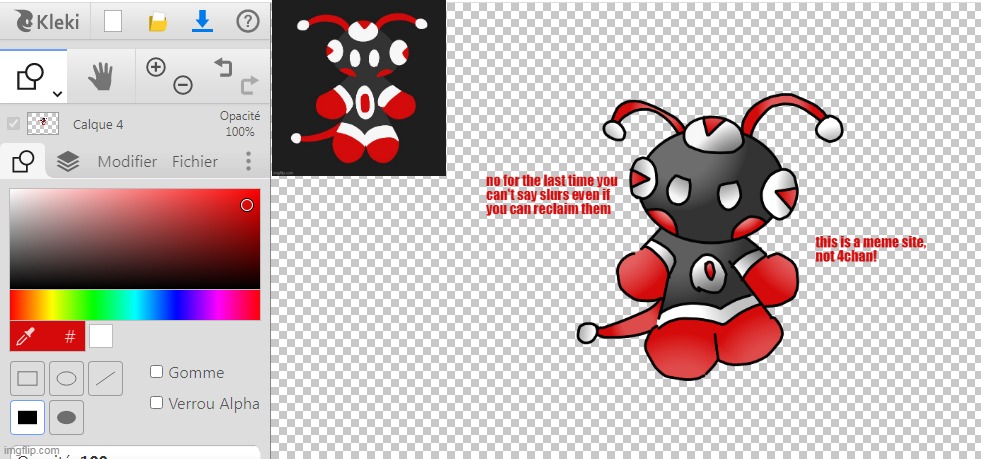 2000s flash animation artstyle ass because imgflip is ANCIENT also i ...