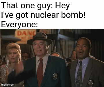 We're gonna be bombed with this one! - Imgflip