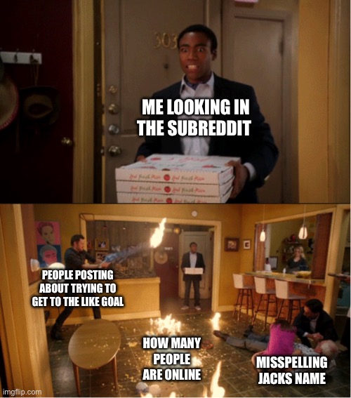 Community Fire Pizza Meme - Imgflip