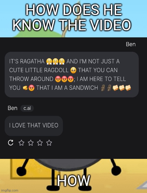 Why is bro angy like that - Imgflip