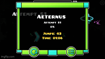 my personal best in aeternus on mobile - Imgflip
