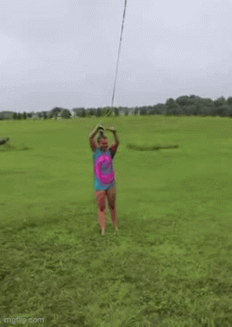 Swinging Into The Lake Fail ! - Imgflip