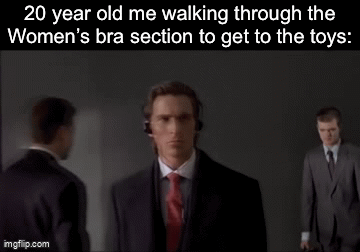 patrick bateman walking - Imgflip